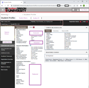 Banner Self-Service for Faculty and Advisors - Information Technology ...